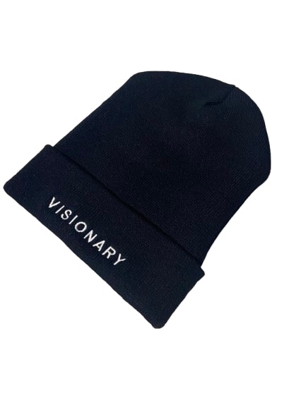 Visionary Beanie - Black – Afrovisions Media
